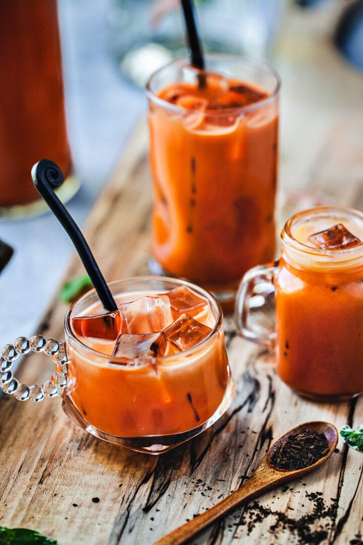 How to Make Authentic Thai Iced Tea (Cha Yen) - Simply Suwanee