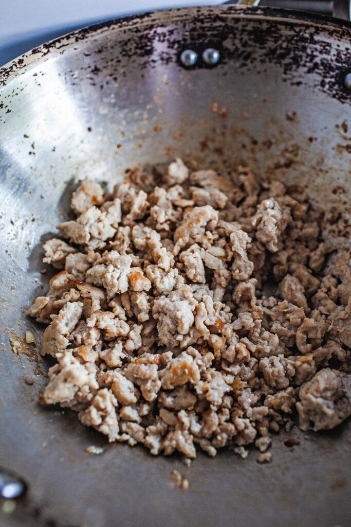 Authentic Thai Ground Chicken Salad (Laab Gai) - Simply Suwanee