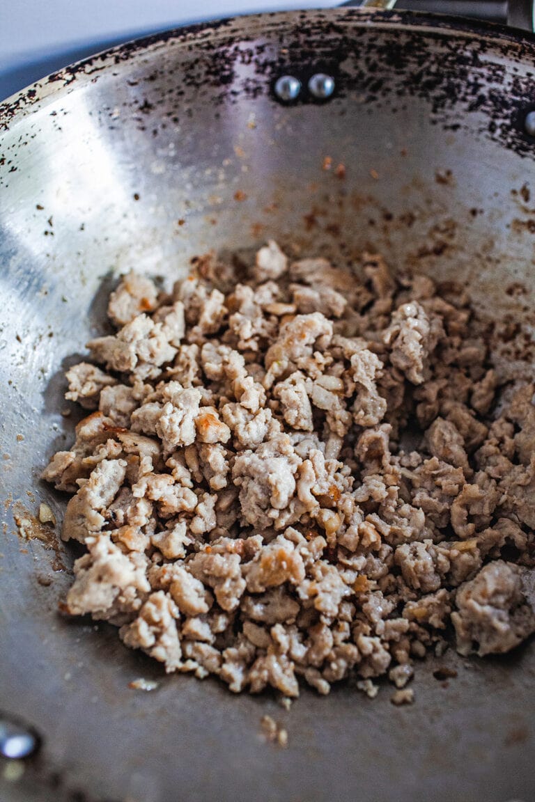 Authentic Thai Ground Chicken Salad (Laab Gai) - Simply Suwanee