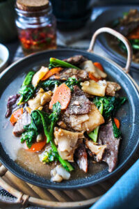 Rad Na Thai Wide Noodles with Gravy - Simply Suwanee