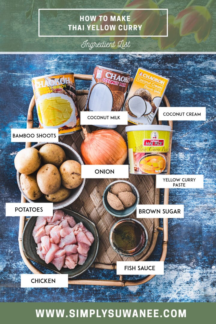 Thai Yellow Curry Chicken Recipe - Simply Suwanee