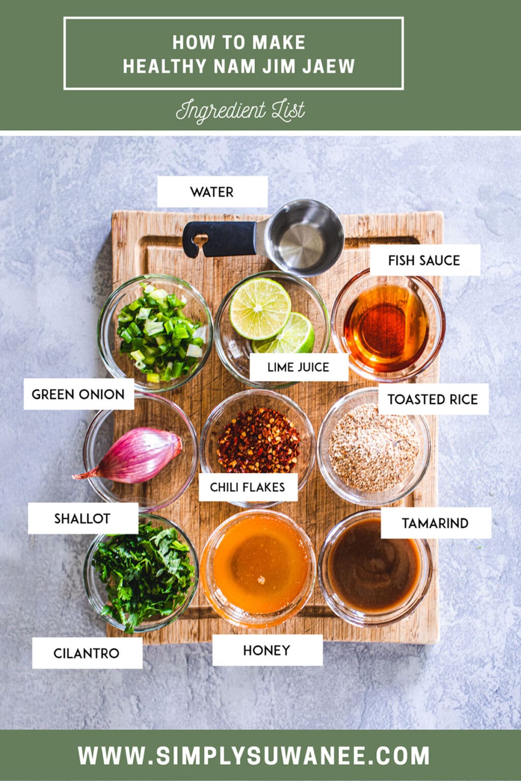 Nam Jim Jaew Recipe without Sugar (Using Honey) - Simply Suwanee