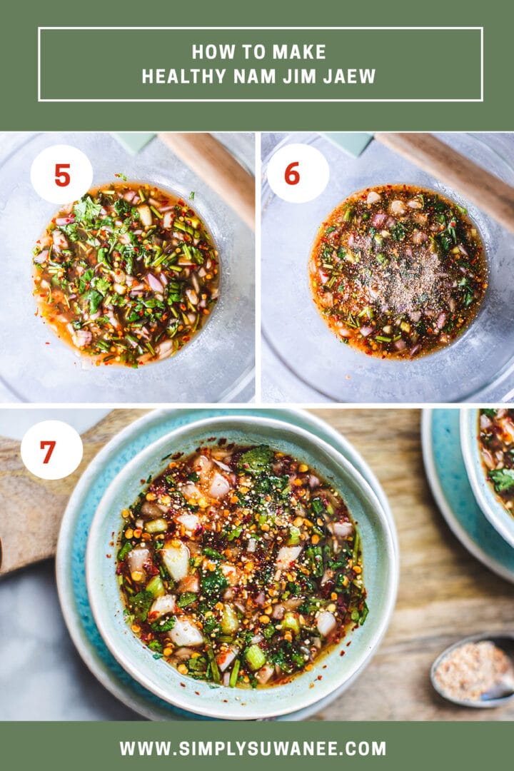 Nam Jim Jaew Recipe without Sugar (Using Honey) - Simply Suwanee