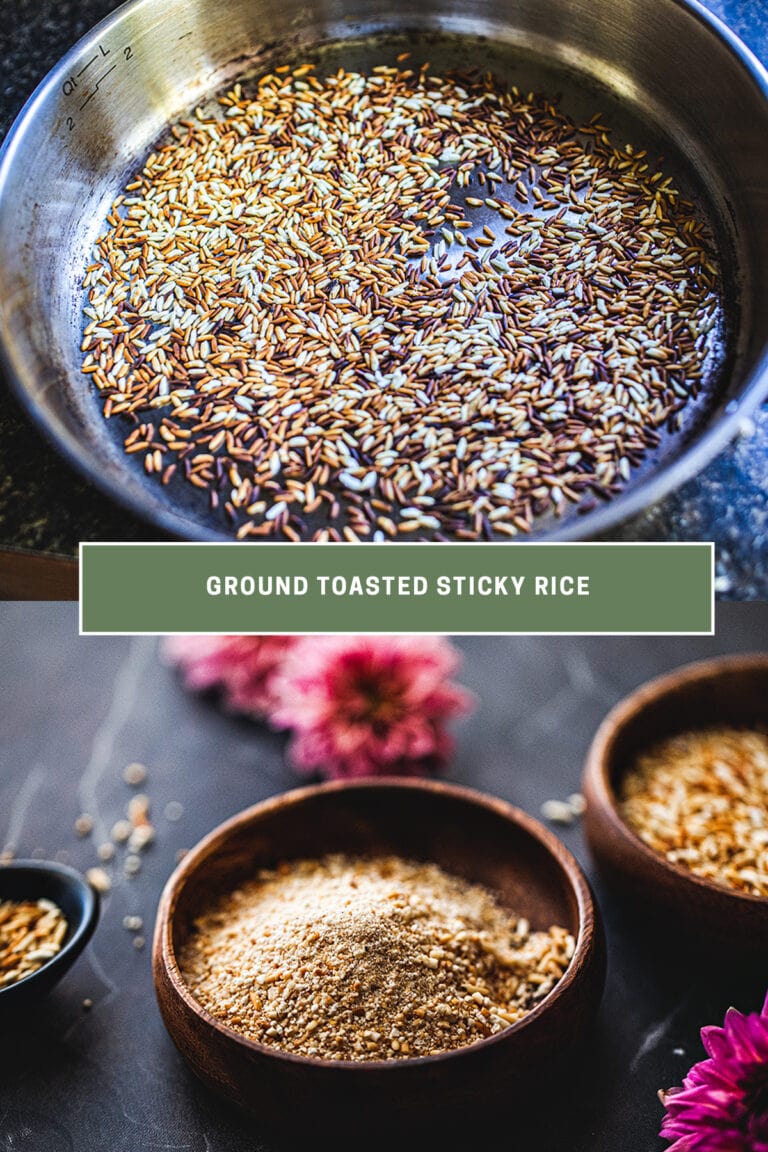 Nam Tok Thai grilled beef waterfall salad - Simply Suwanee