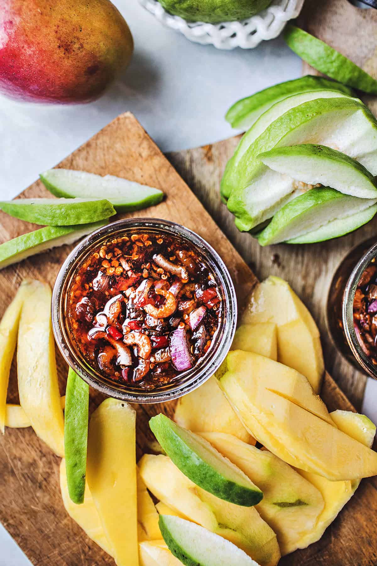 Thai Spicy Mango Dipping Sauce (Nam Pla Wan) - Simply Suwanee