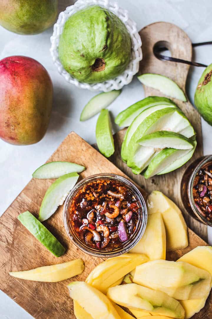 Thai Spicy Mango Dipping Sauce (Nam Pla Wan) - Simply Suwanee