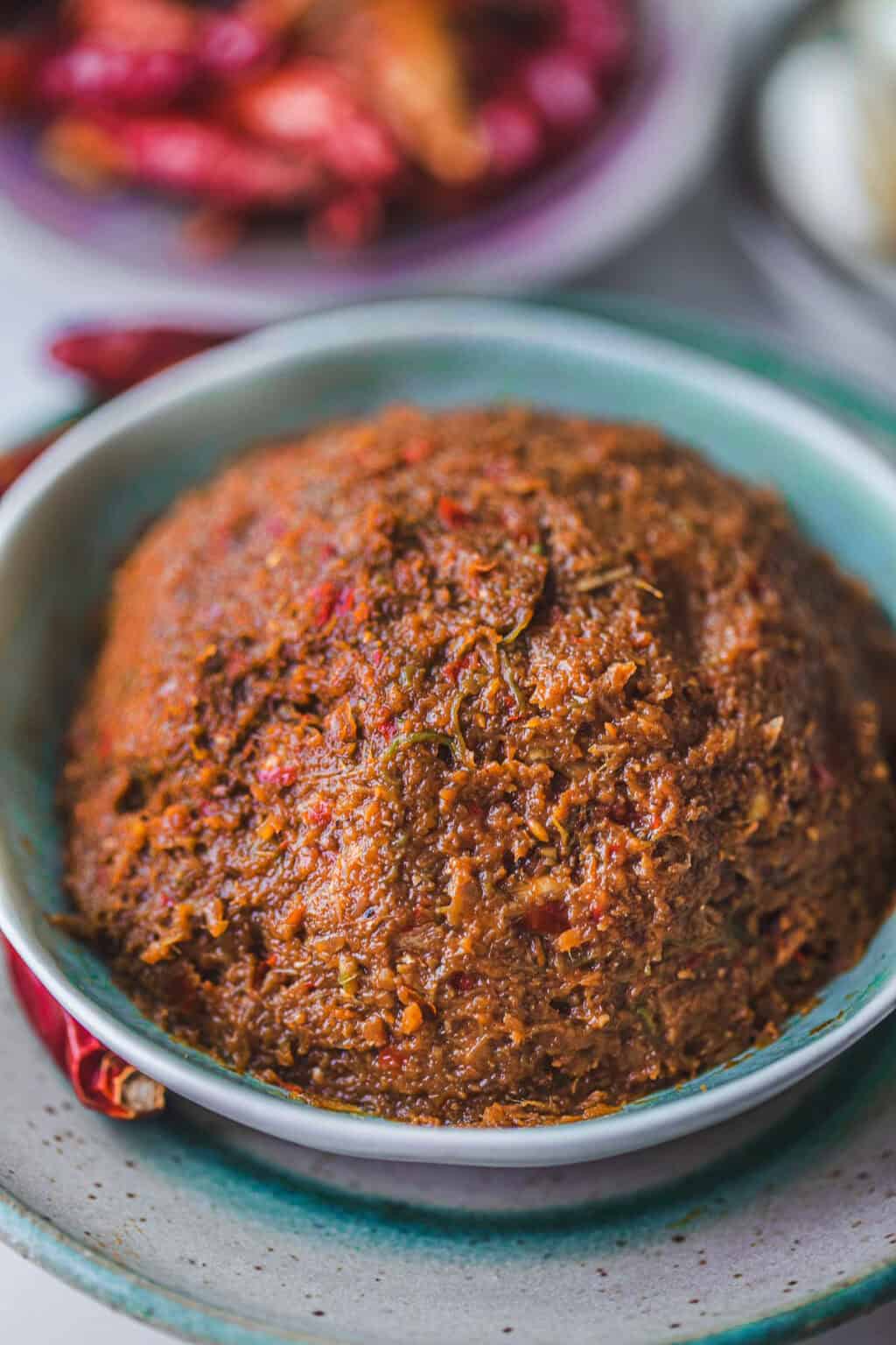 Prik Khing Curry Paste, แกงพริกขิง - Simply Suwanee