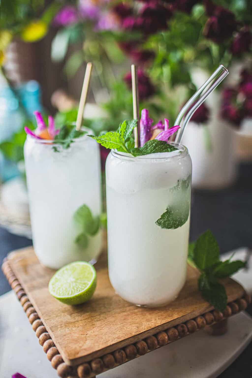 Creamy Coconut Lime Mojito (with a Thai Twist) - Simply Suwanee