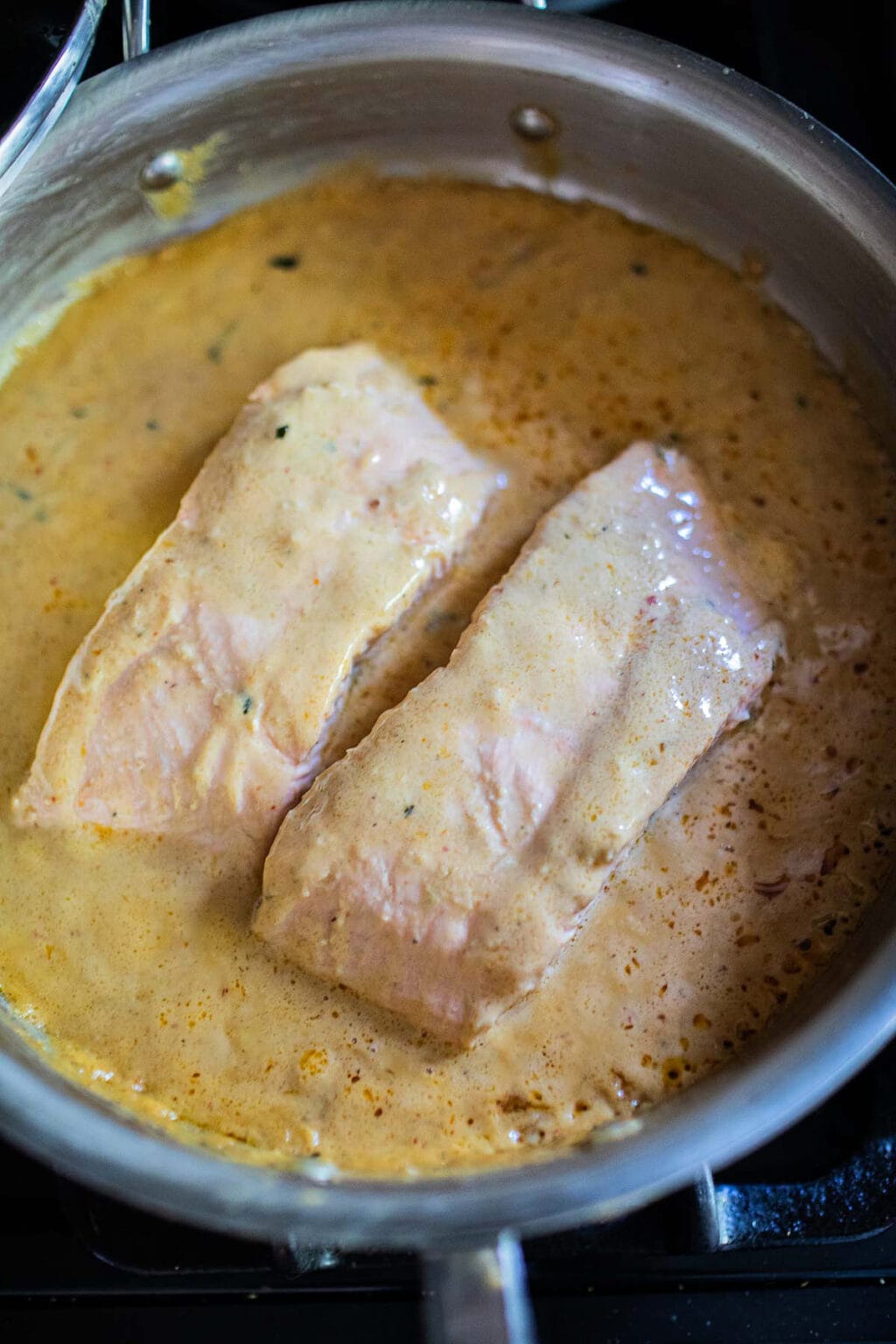 Thai Choo Chee Curry with Salmon - Simply Suwanee