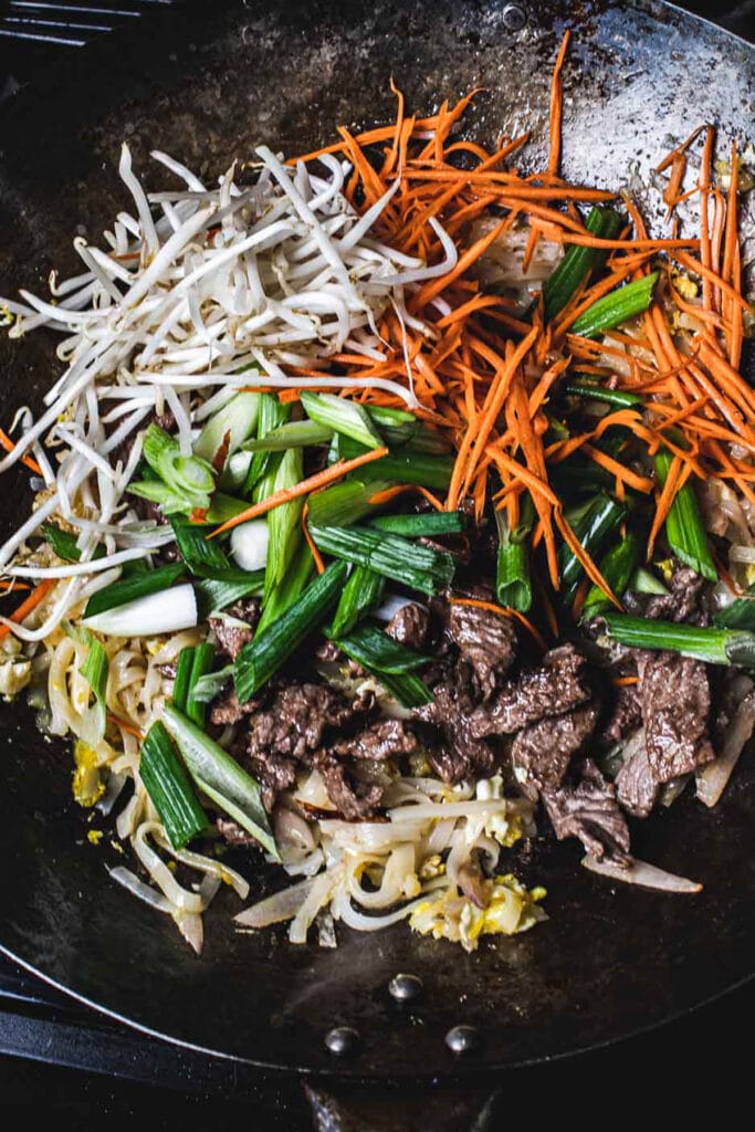 Easy Beef Pad Thai without Tamarind - Simply Suwanee