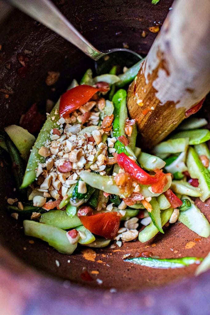 Isaan Cucumber Salad (Tum Tang) - Simply Suwanee