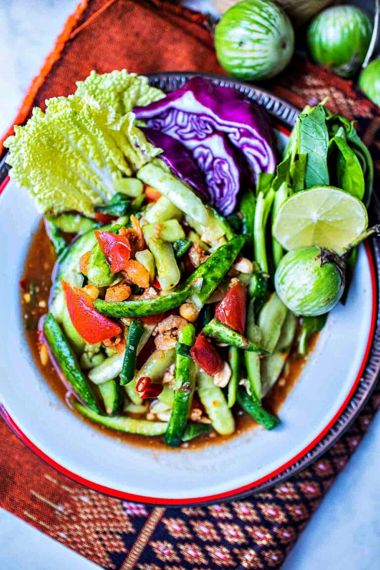 Isaan Cucumber Salad (Tum Tang) - Simply Suwanee