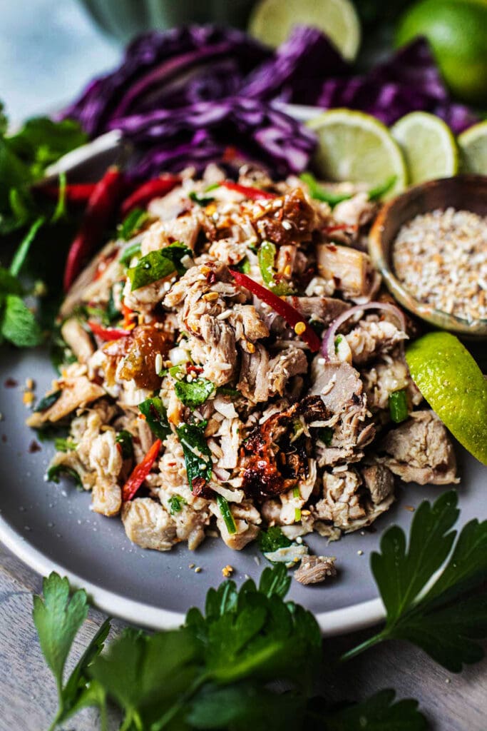 Green Beans and Fresh Mint Tuna Salad - Simply Suwanee