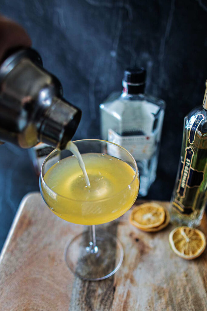 Japanese Roku Gin Cocktail with Orange Blossom Syrup - Simply Suwanee