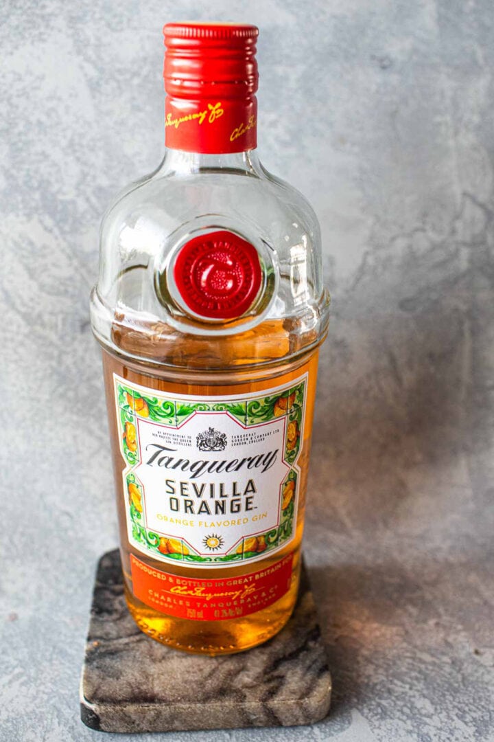 Tanqueray Seville Orange Gin Cocktail with Blood Orange - Simply Suwanee