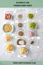 The Best Authentic Thai Panang Curry Paste Recipe - Simply Suwanee