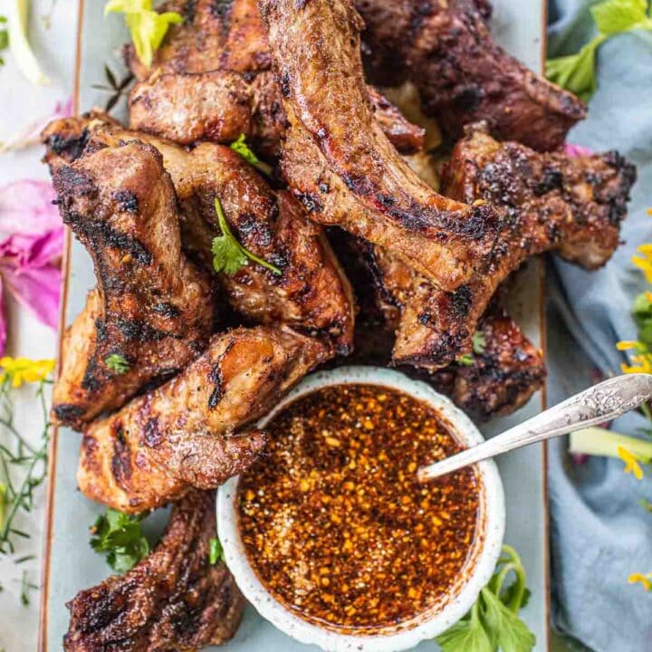 Thai Grilled BBQ Pork Spare Ribs - Simply Suwanee