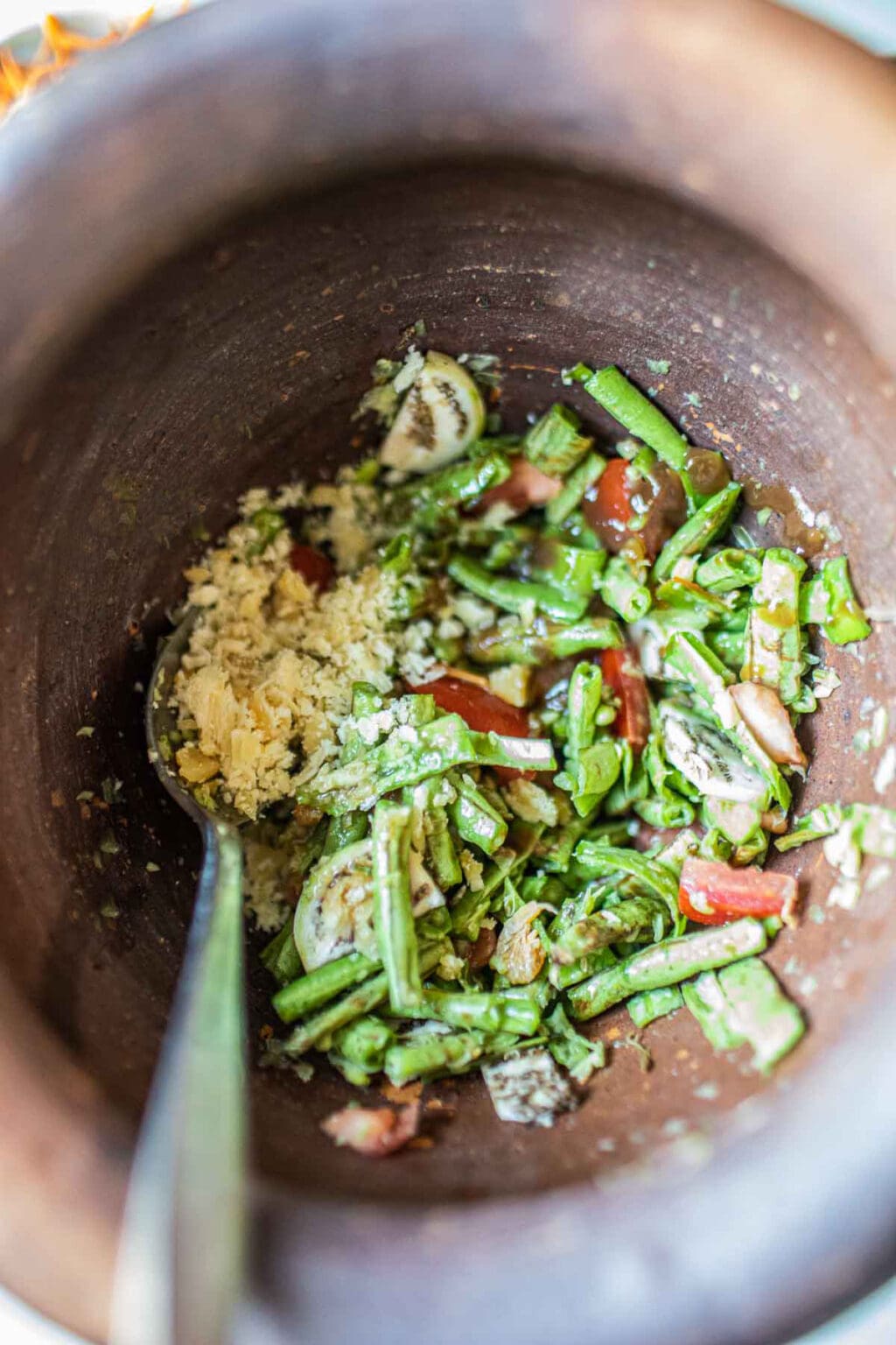 Thai Spicy Long Green Bean Salad (Som Tum Tua) - Simply Suwanee
