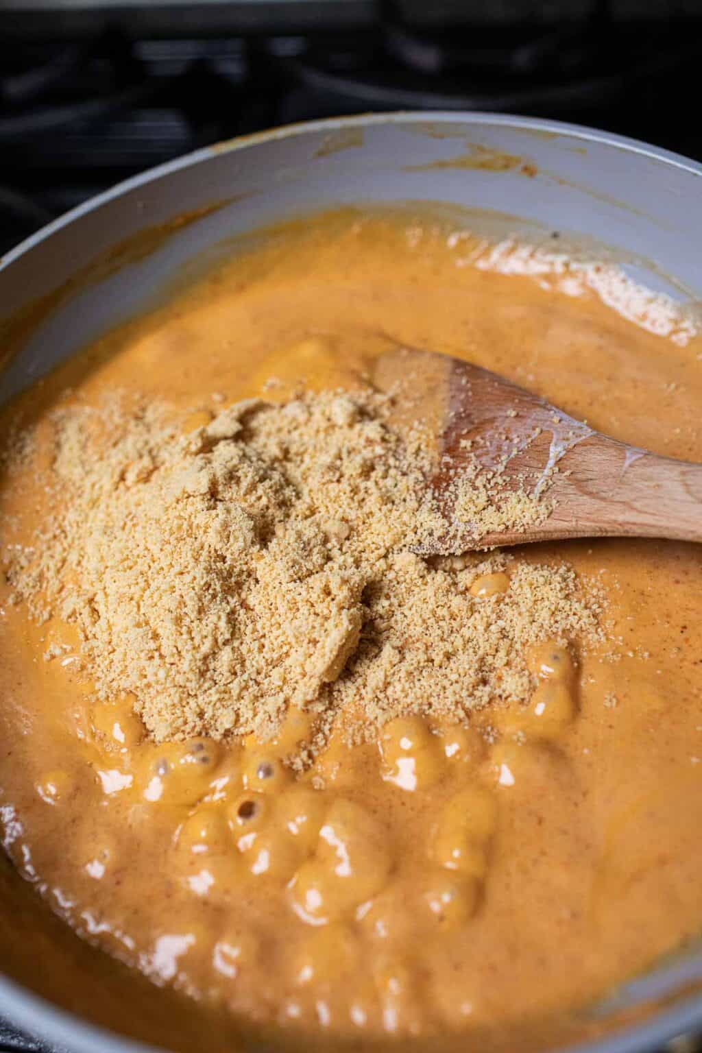 Thai Swimming Rama (Chicken with Peanut Sauce and Spinach) - Simply Suwanee