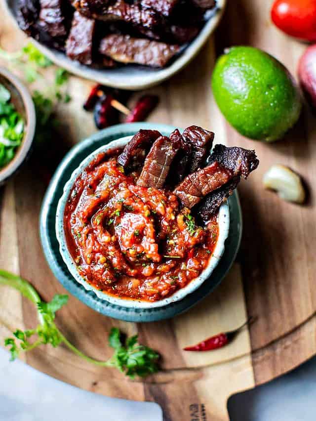 Jeow Som (Lao Dipping Sauce) - Simply Suwanee