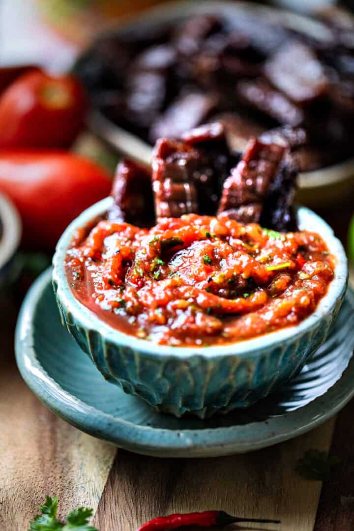 Jeow Mak Len Authentic Lao Tomato Dipping Sauce - Simply Suwanee