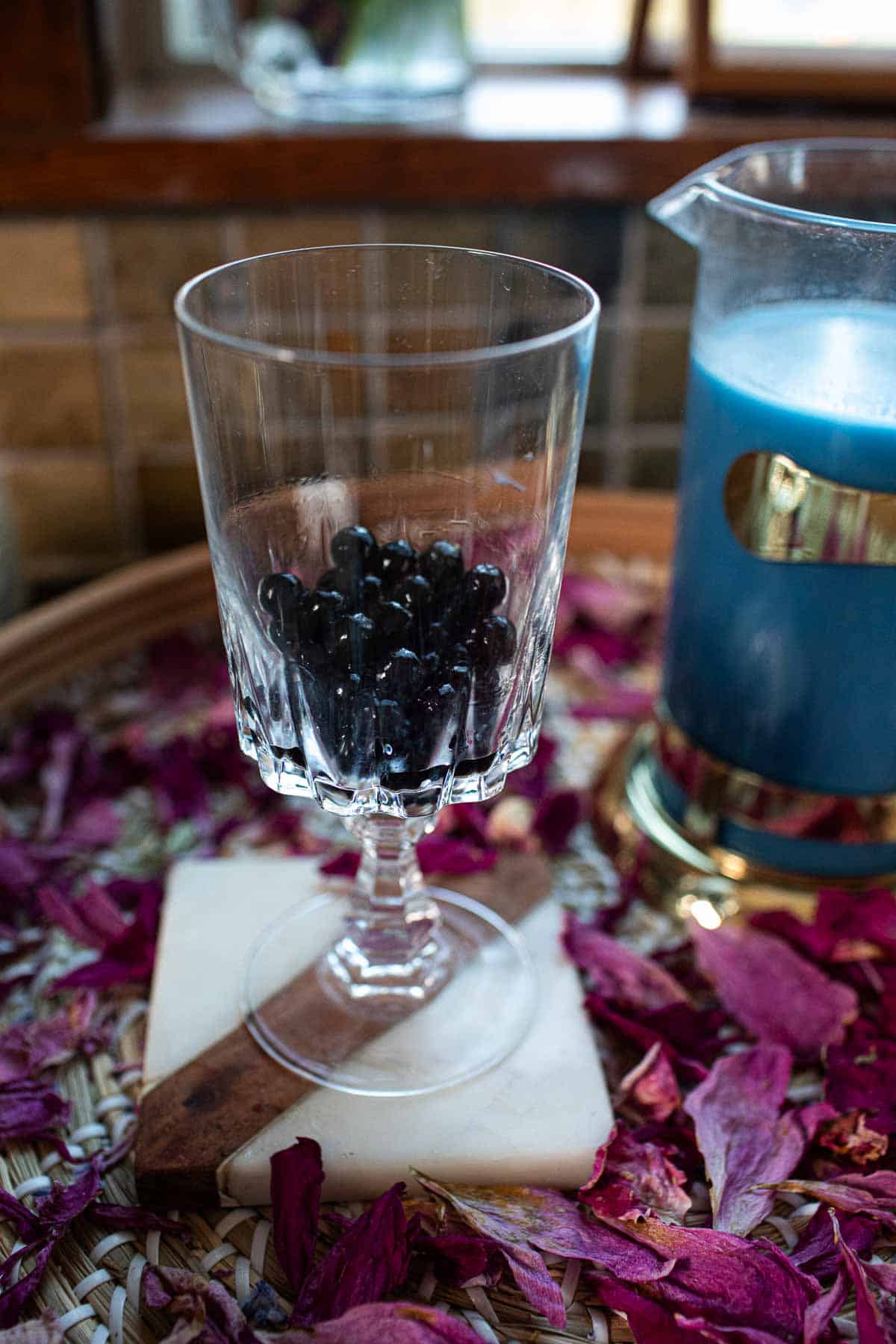 Blue Milk Tea Recipe with Boba - Simply Suwanee