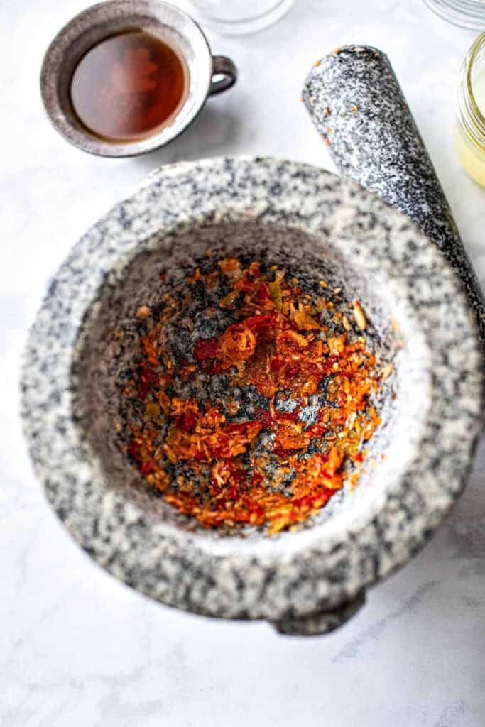 Jeow Som (Lao Dipping Sauce) - Simply Suwanee