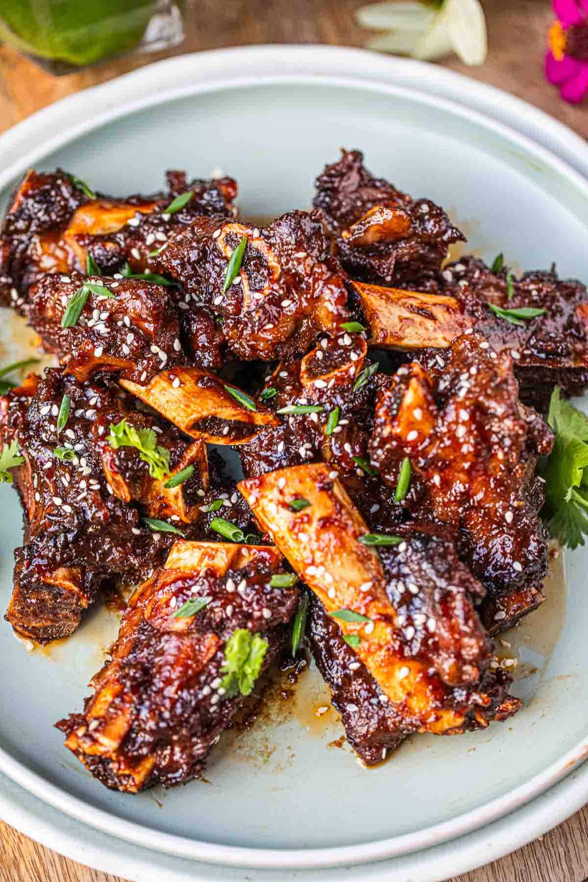 Sticky Asian Ribs - Simply Suwanee