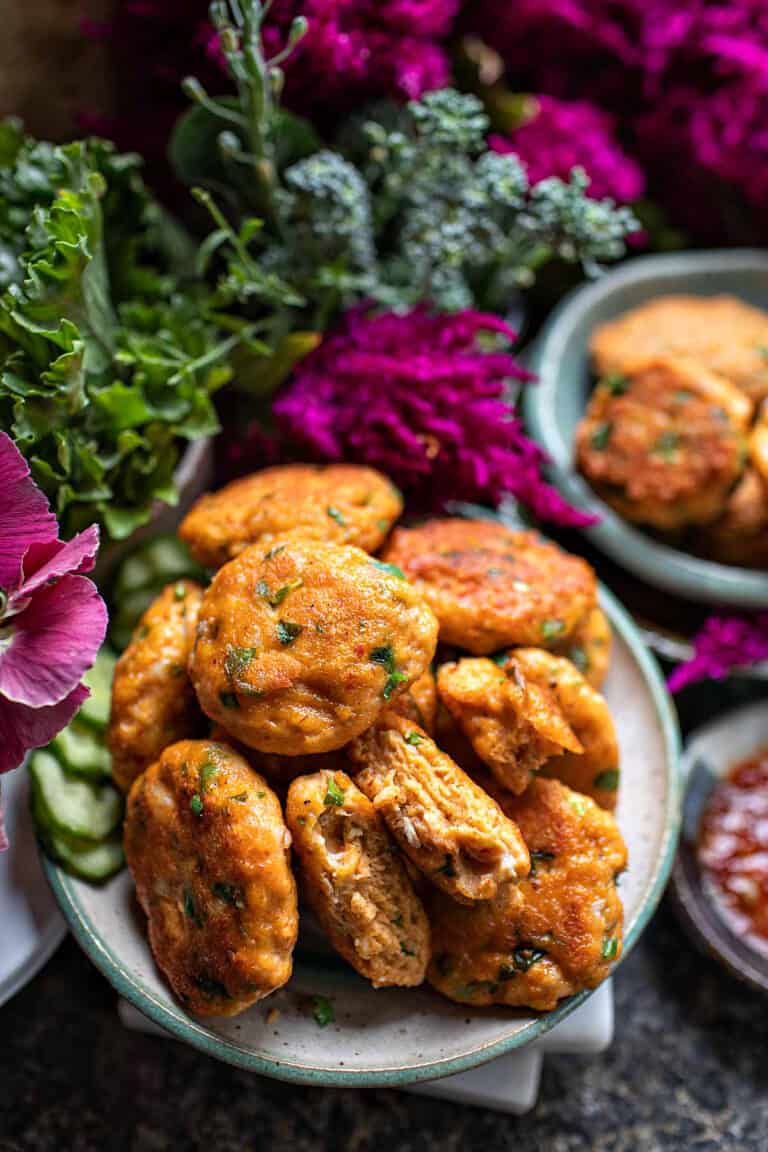 Thai Fish Cakes Tod Mun Pla - Simply Suwanee
