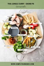 Thai Jungle Curry Recipe With Fish (Gaeng Pa) - Simply Suwanee