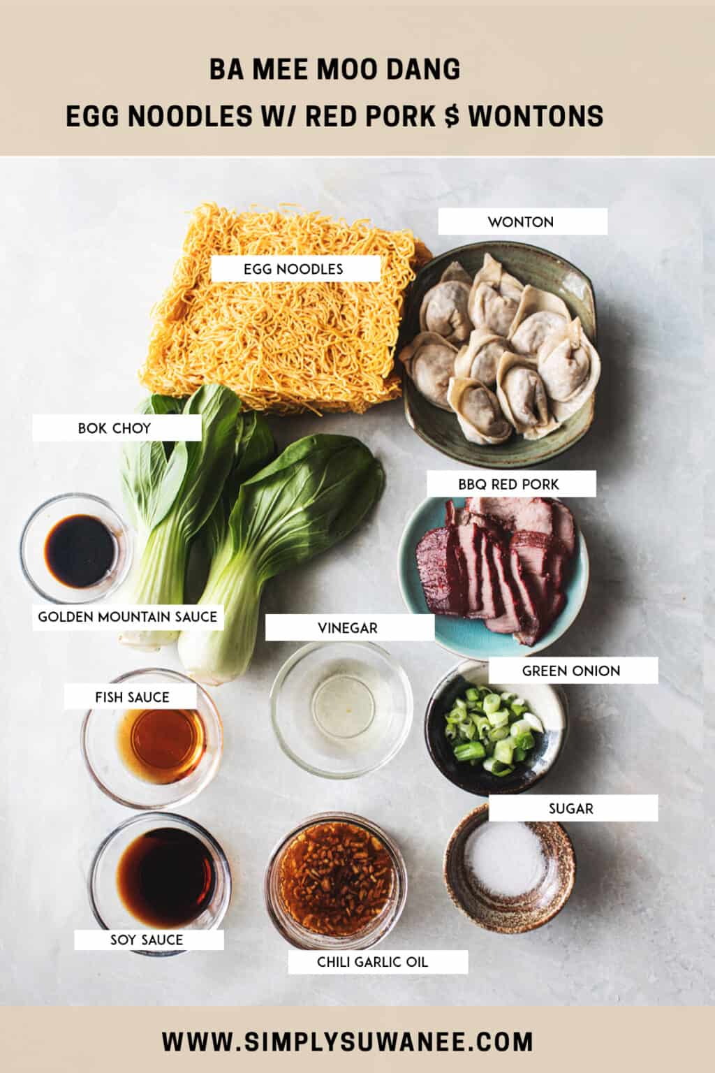 Bamee Noodles - Simply Suwanee