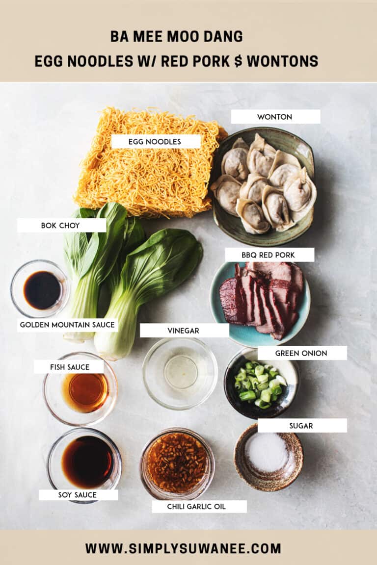 Bamee Noodles - Simply Suwanee