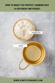 How to Cook Jasmine Rice - Simply Suwanee