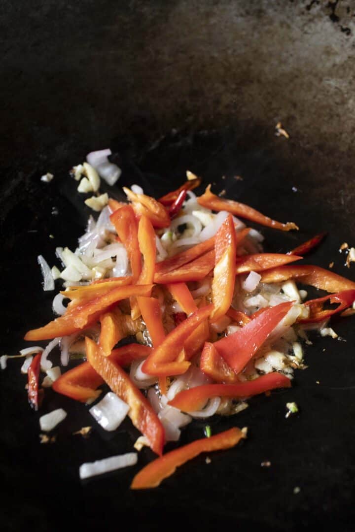 Thai Basil Pork Belly (Kra Pao Moo Krob) - Simply Suwanee