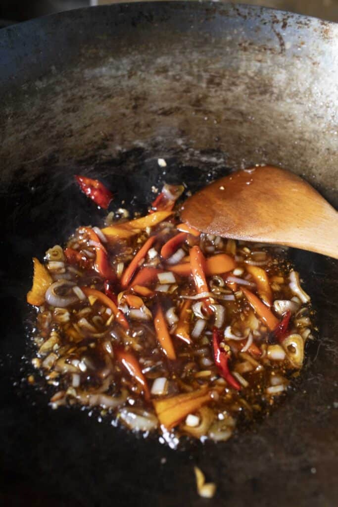 Thai Basil Pork Belly (Kra Pao Moo Krob) - Simply Suwanee