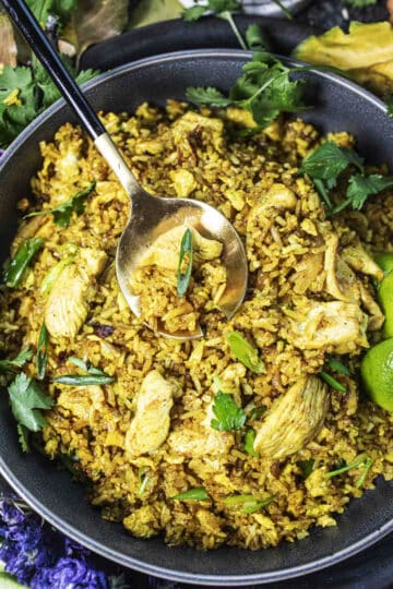 Yellow Fried Rice Recipe (with Easy Curry Powder) - Simply Suwanee