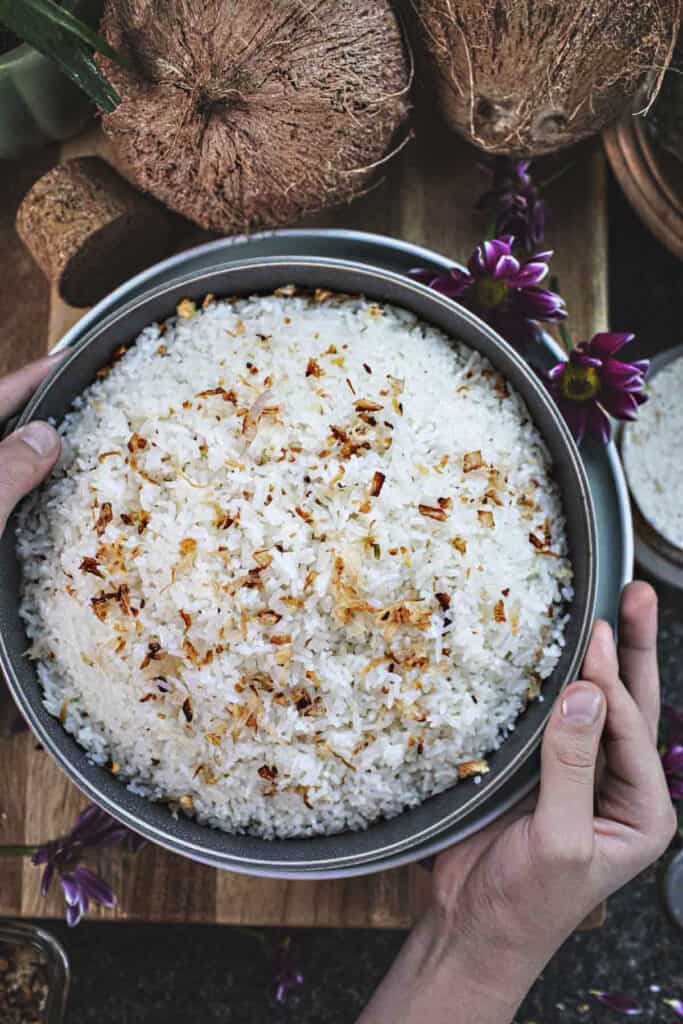Easy Coconut Jasmine Rice (3 ways!) - Simply Suwanee