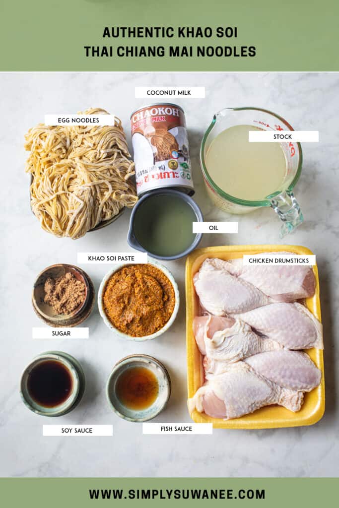 Authentic Khao Soi Chiang Mai Noodles - Simply Suwanee