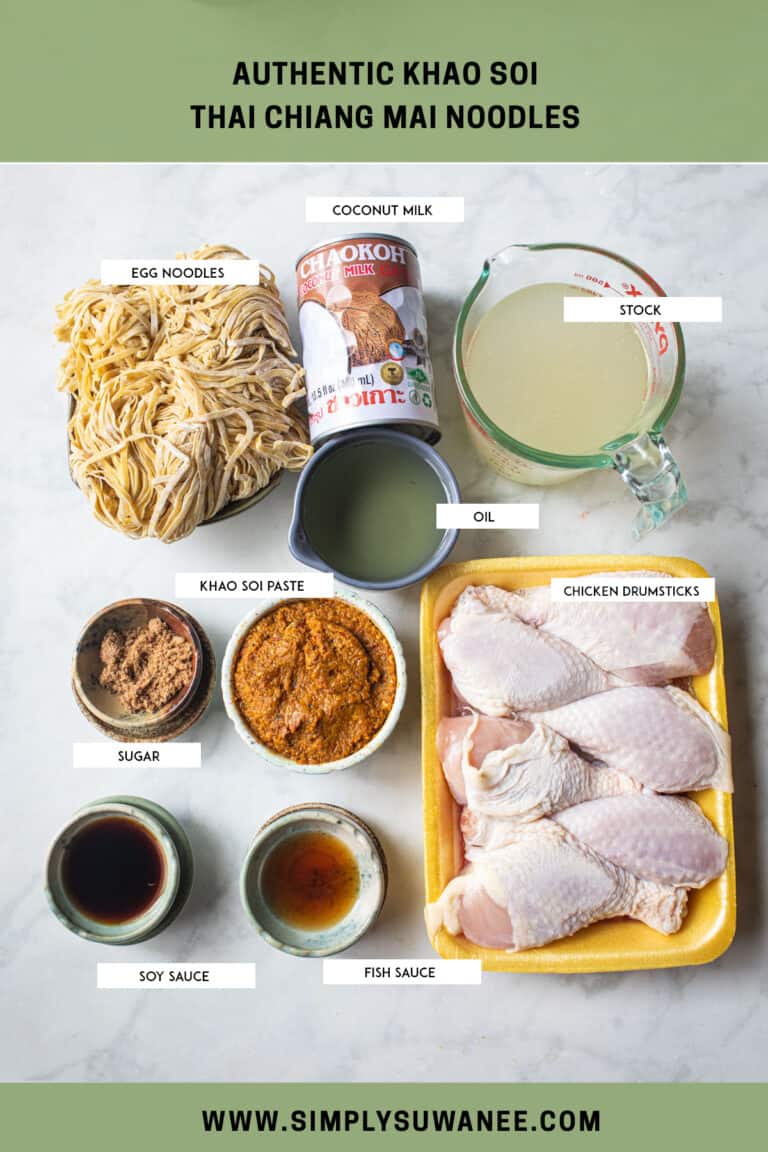 Authentic Khao Soi Chiang Mai Noodles - Simply Suwanee