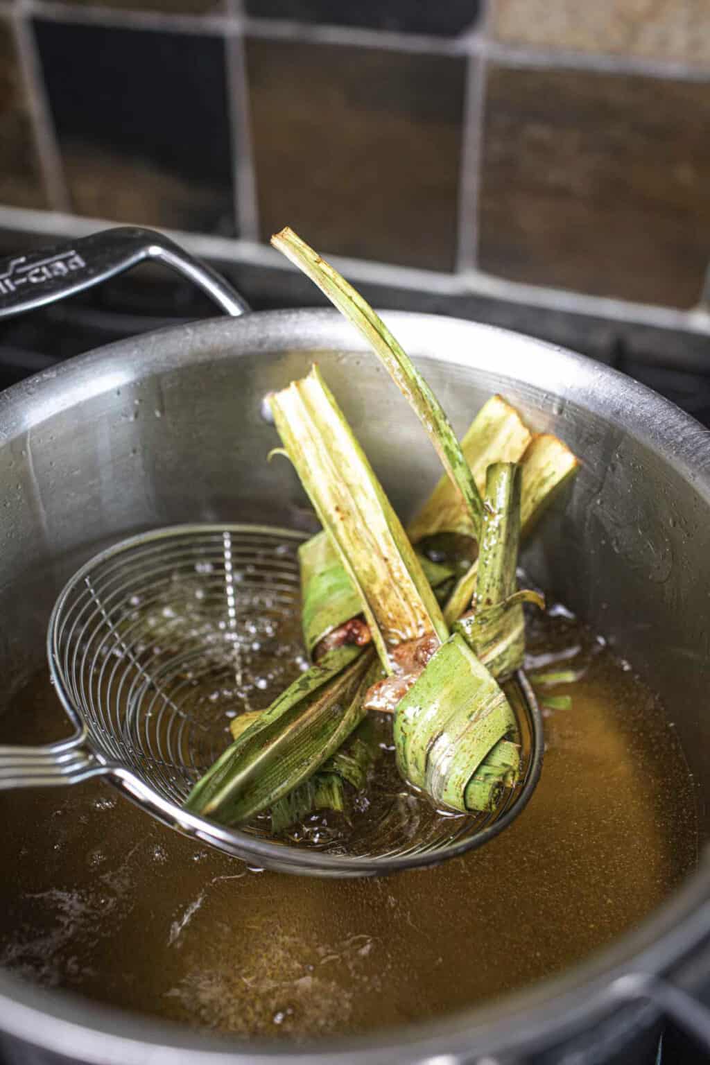 The Best Pandan Chicken (Gai Bai Tuey) - Simply Suwanee