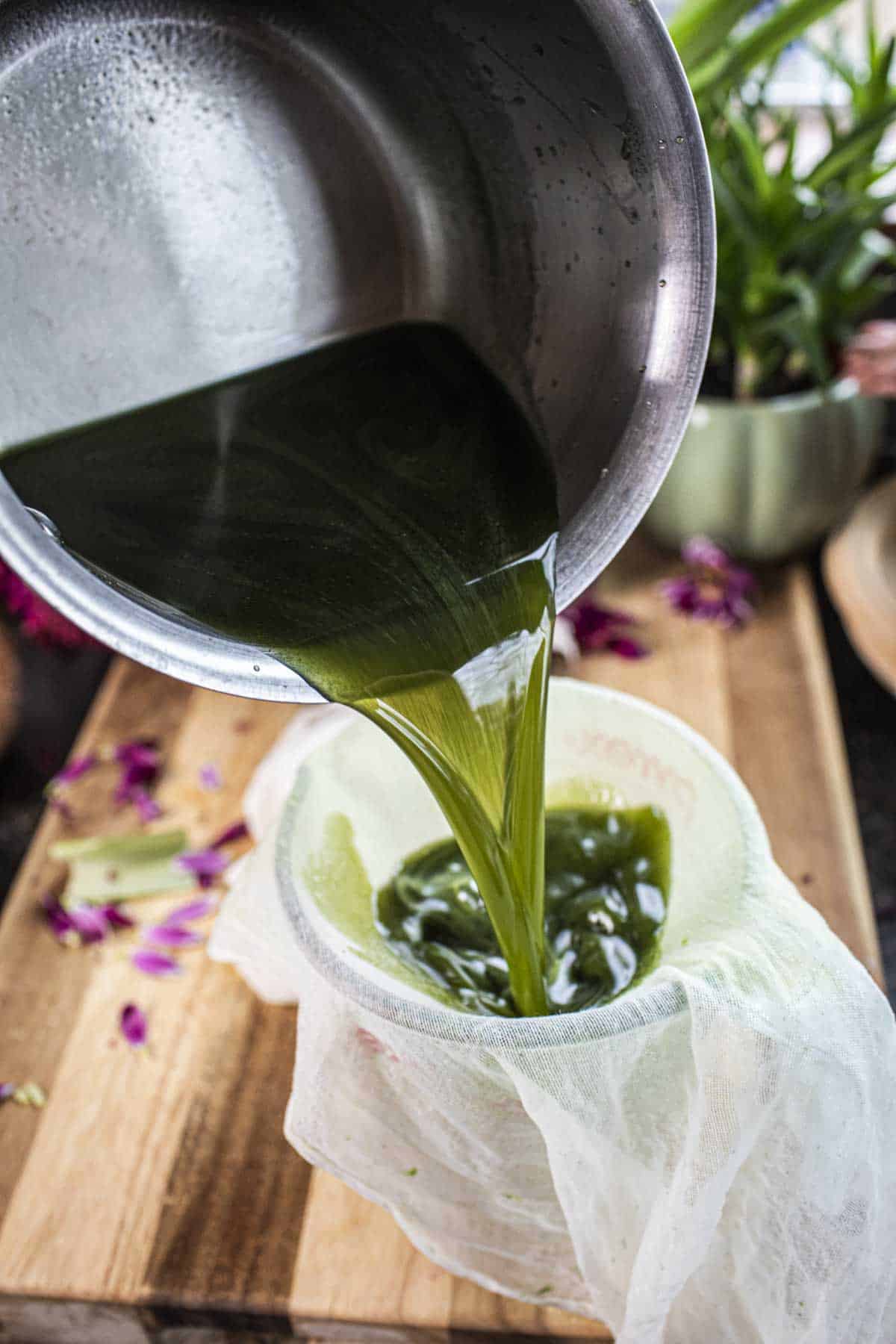 Pandan Syrup (Using 3 Ingredients!) - Simply Suwanee