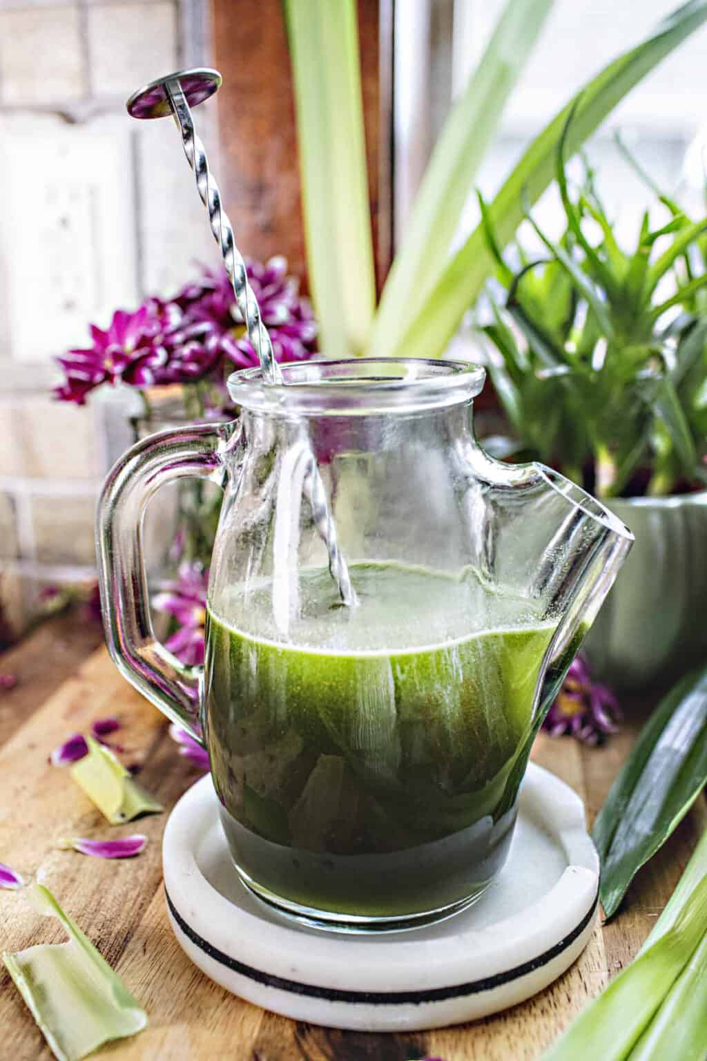 Pandan Syrup (Using 3 Ingredients!) - Simply Suwanee