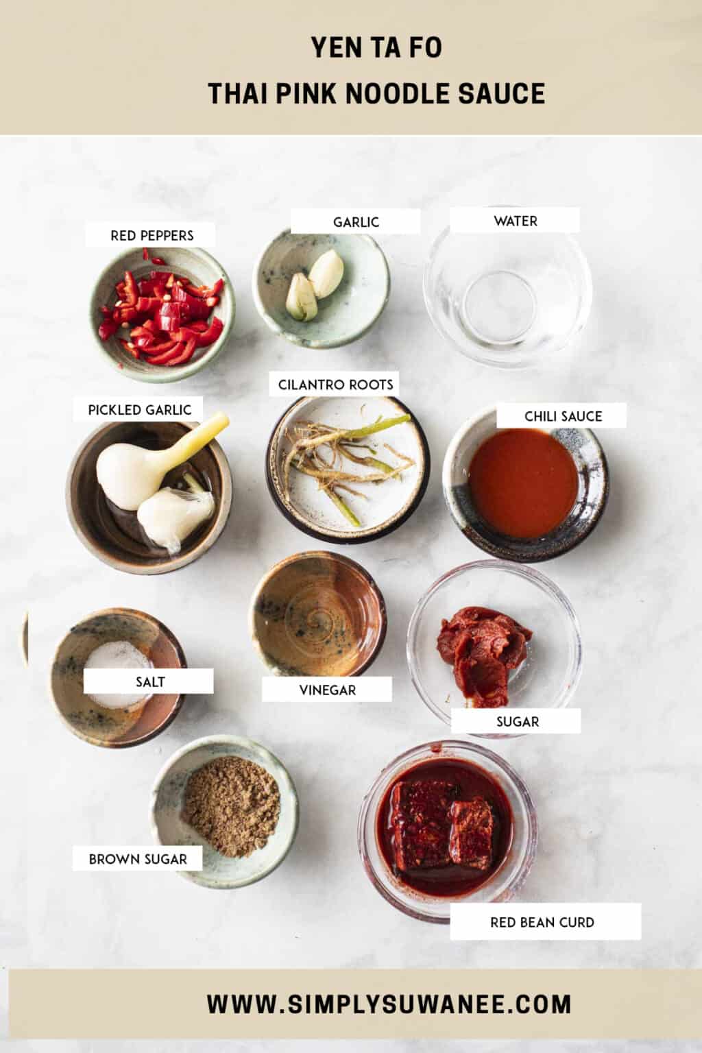 Yen Ta Fo Thai Pink Soup - Simply Suwanee