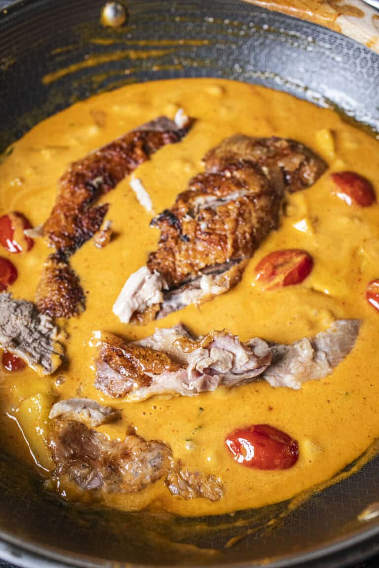 Thai Roasted Duck Curry with Pineapple - Simply Suwanee
