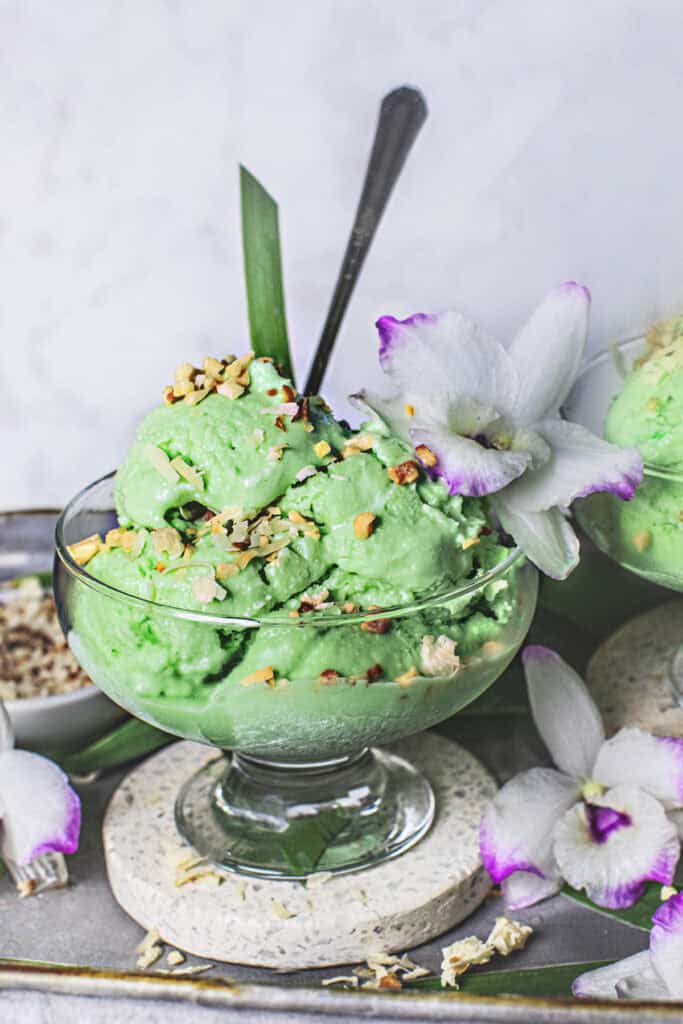 Pandan Ice Cream - Simply Suwanee