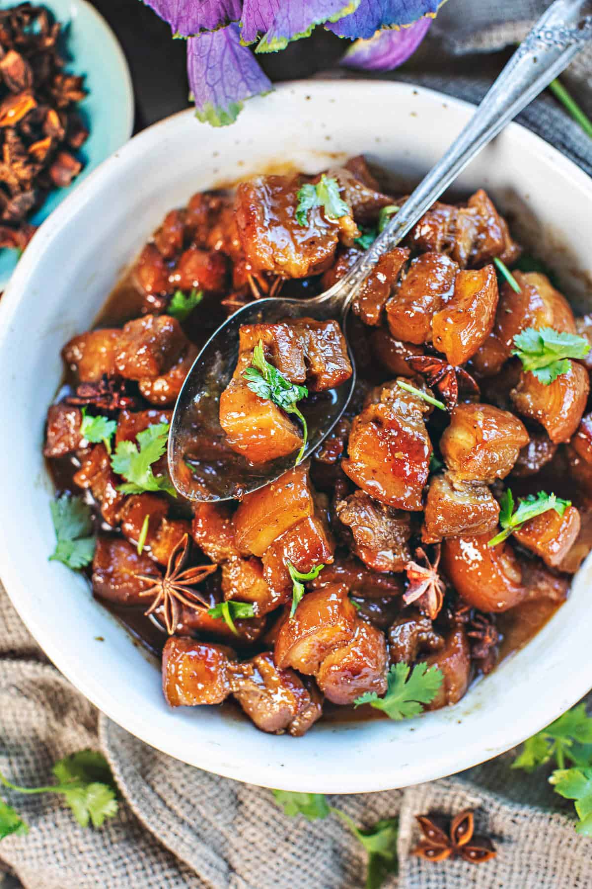 Moo Hong - Thai Pork Belly Stew - Simply Suwanee