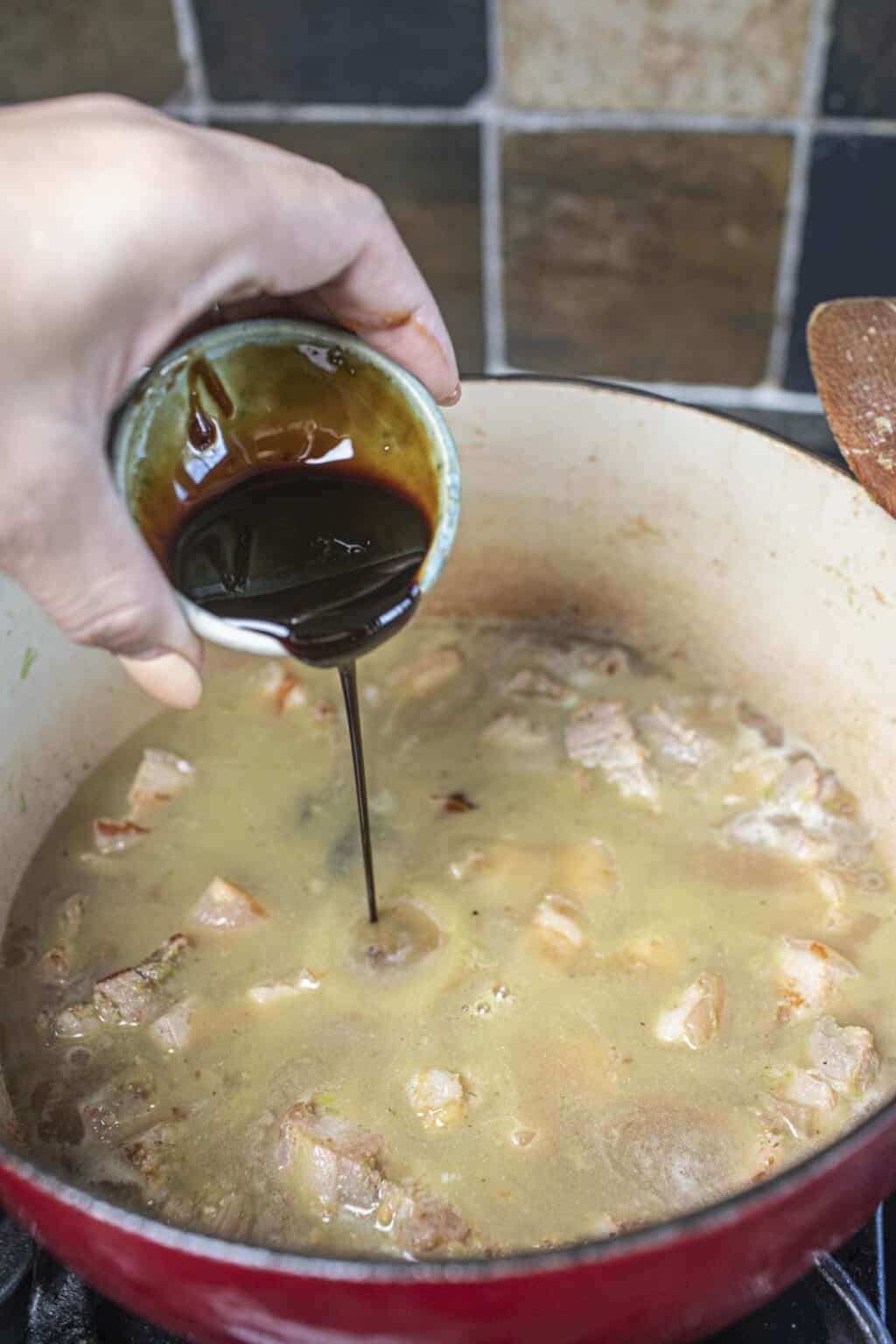 Moo Hong - Thai Pork Belly Stew - Simply Suwanee