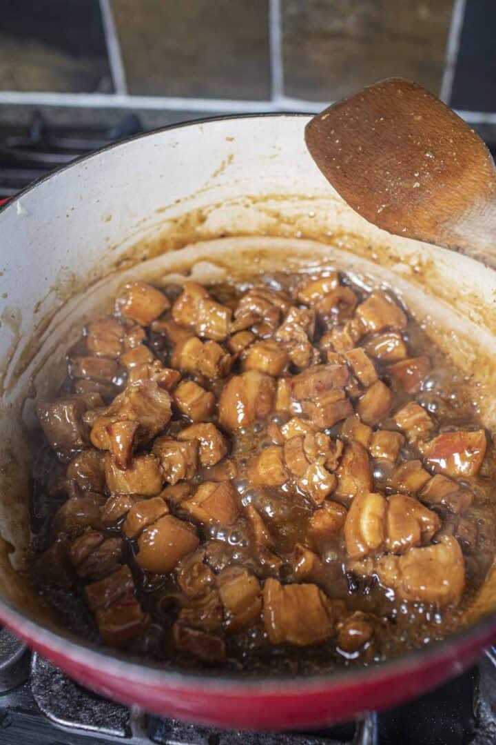 Moo Hong - Thai Pork Belly Stew - Simply Suwanee