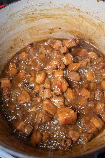 Moo Hong - Thai Pork Belly Stew - Simply Suwanee