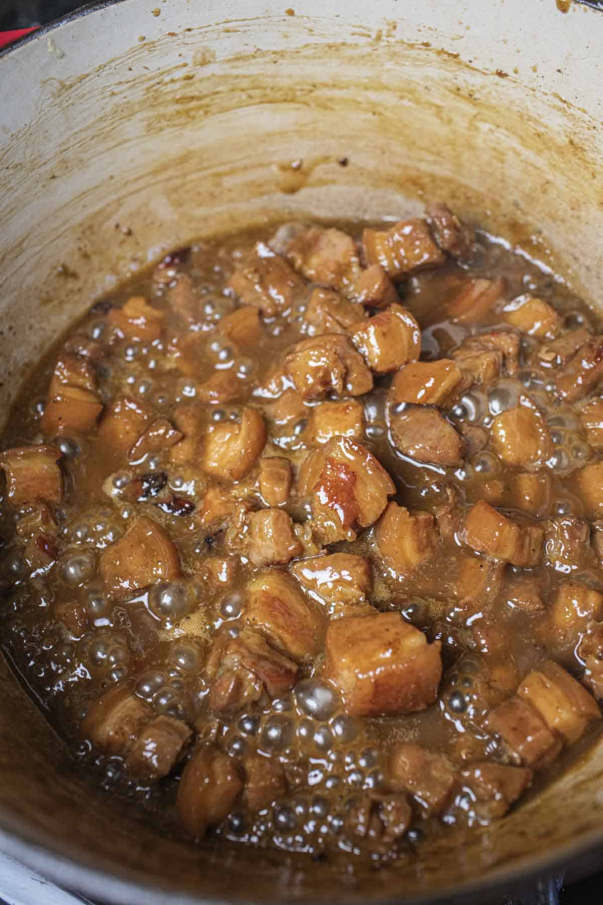 Moo Hong - Thai Pork Belly Stew - Simply Suwanee